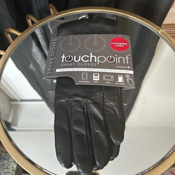 Touchpoint | Accessories | Touchpoint Cashmere Lined Leather Smart Tech ...